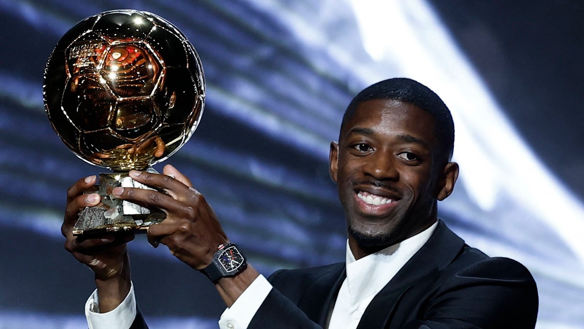 Ballon d'Or Winner Ousmane Dembele Named France's Athlete of the Year