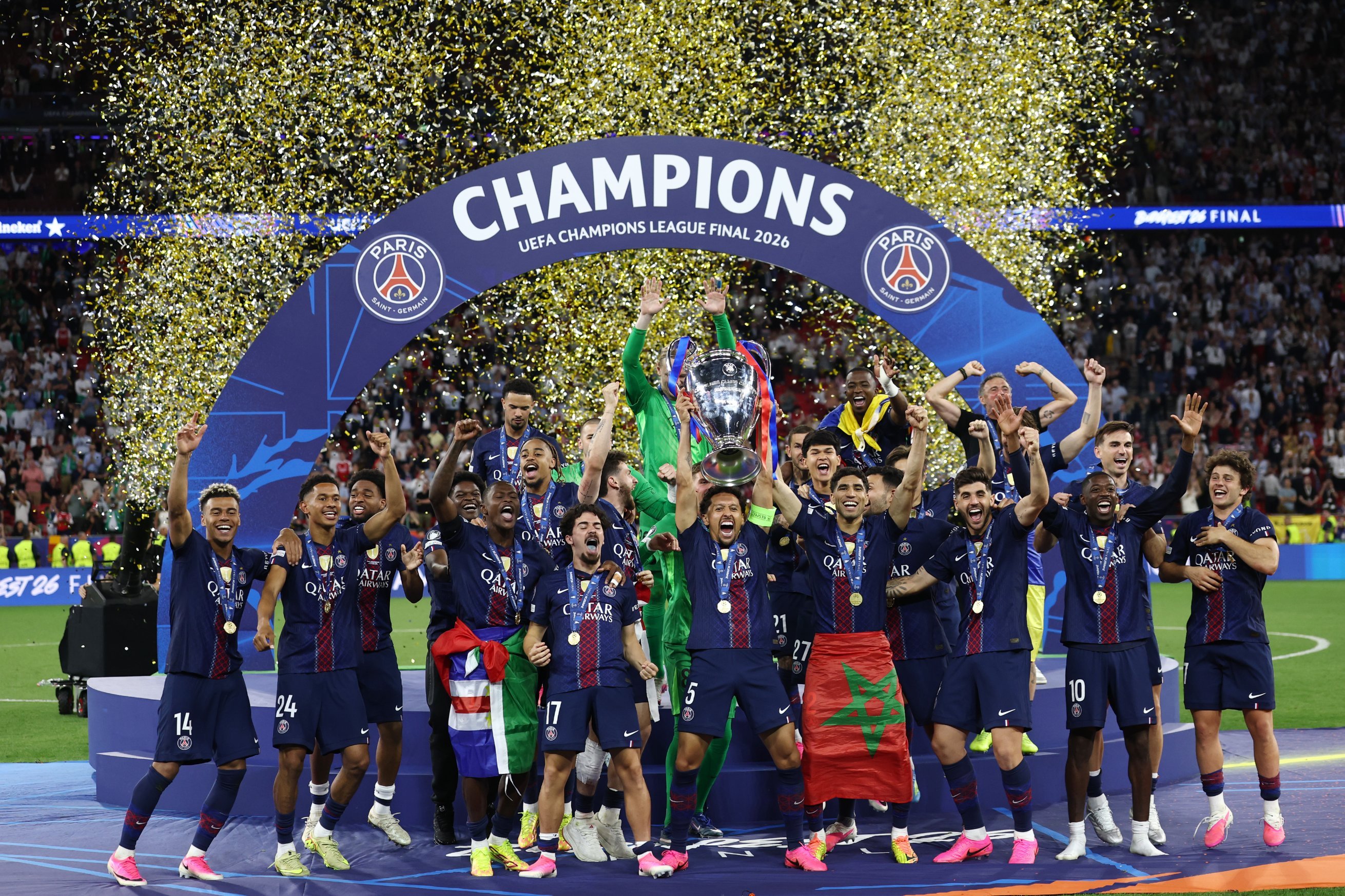 From Doha to Budapest: How PSG's Champions League Triumph Became Qatar ...