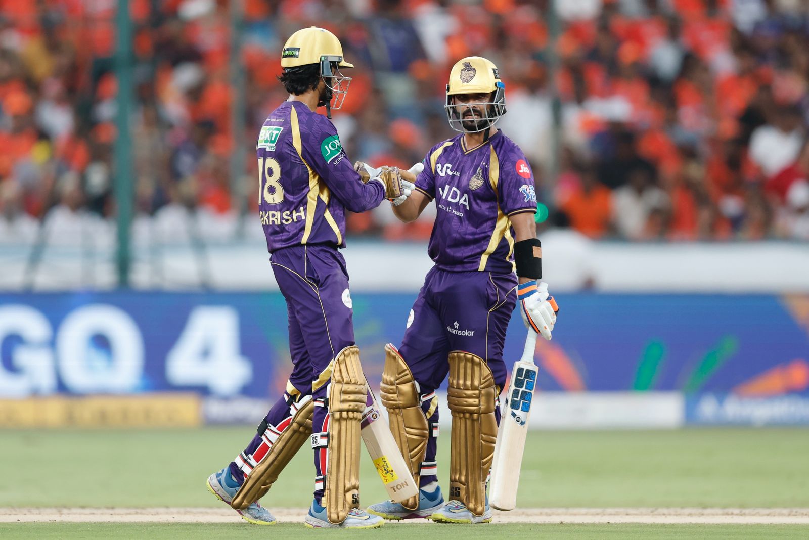 KKR, GT Clinch Crucial Wins as Raghuvanshi and Sundar Shine