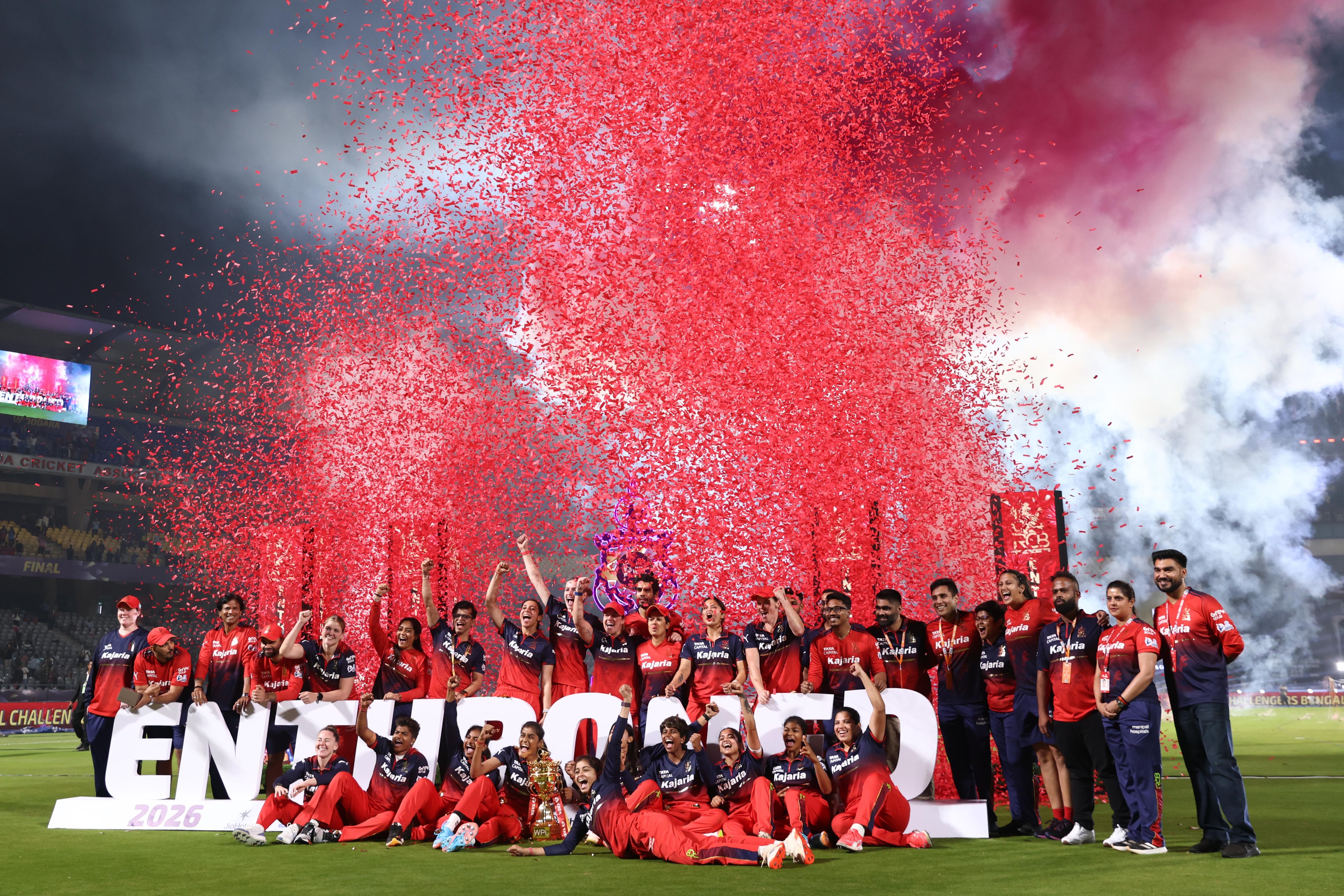Mandhana, Voll Power RCB to Historic WPL Title Win Over Delhi Capitals