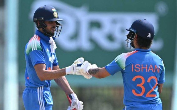 Gill and Kishan Centuries Fire India to Series Victory Over Afghanistan