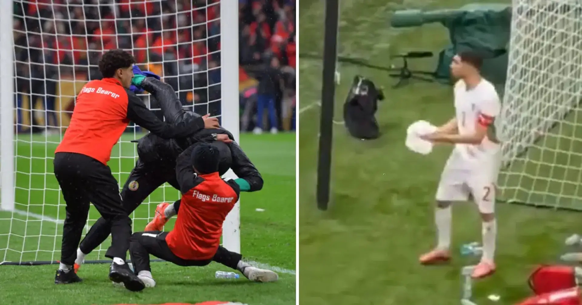 Moroccan Ball Boys Tried to Steal Mendy's Towel in AFCON Final