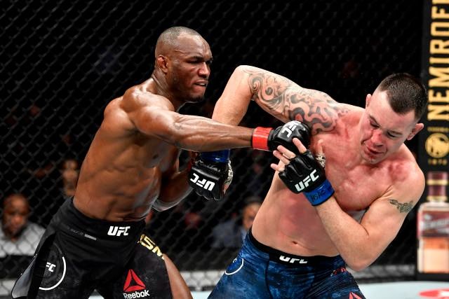 Covington Says He Broke His Leg In The First 30 Seconds Of His Fight ...