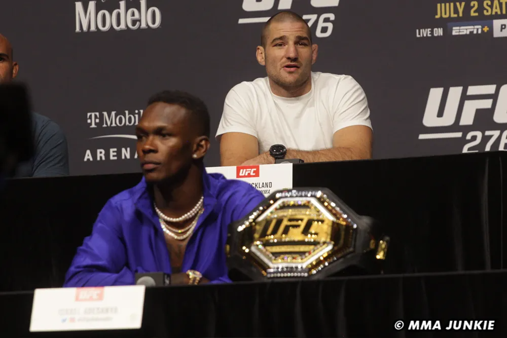 UFC Champion Adesanya: I'll Paint My Nails And Knock Strickland Out ...
